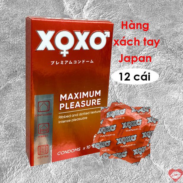 Cửa hàng bán Bao cao su XOXO gân gai chính hãng Nhật Bản hộp 10 chiếc ...